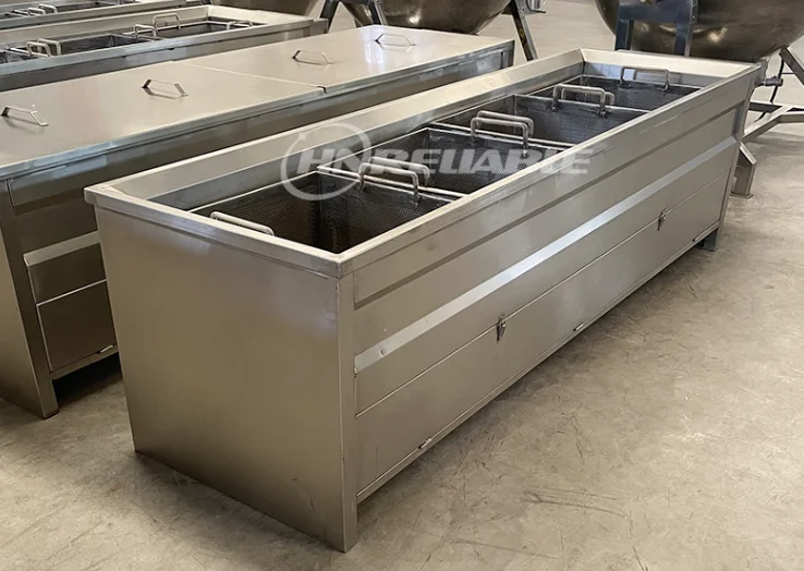 Manual Fruit and Vegetable Potato Chips Blanching Machine