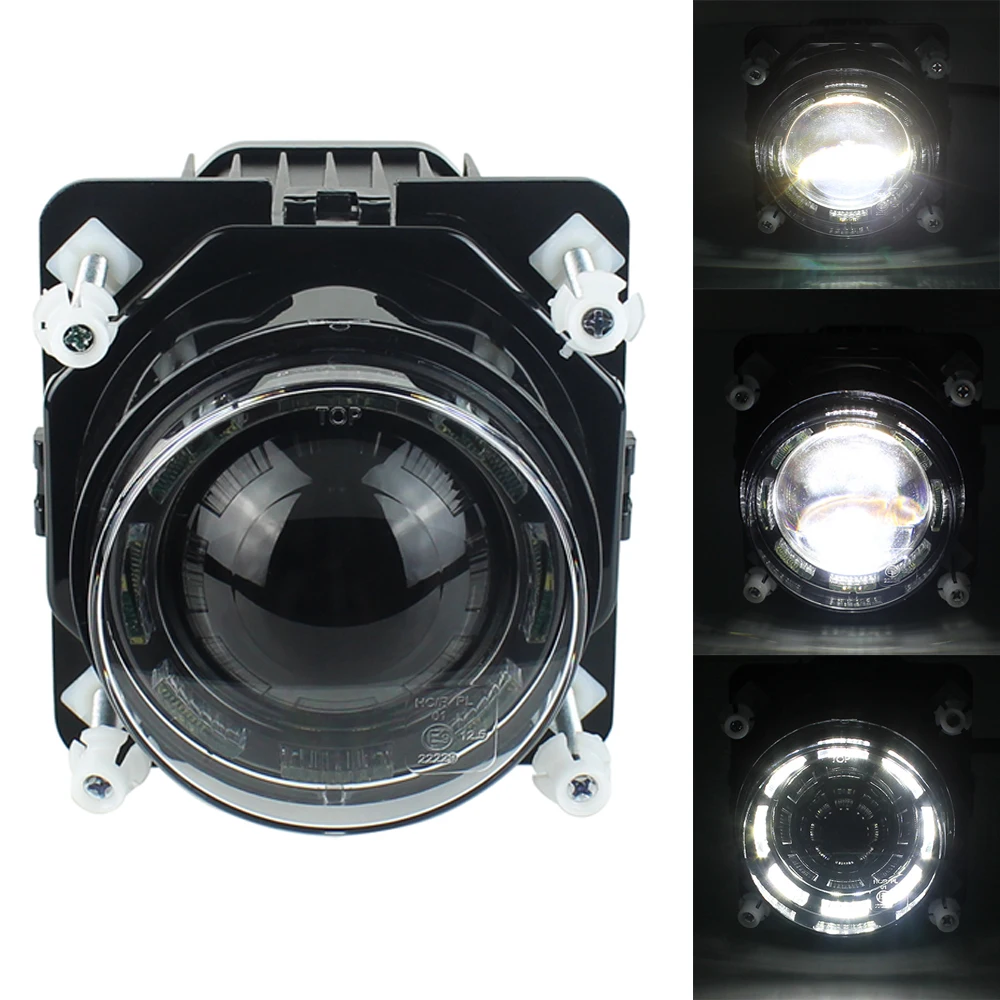 90mm Project Led Headlight Hi Low Beam with Position Light