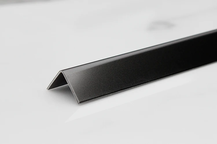 304 316 L Shape Profile Stainless Steel Tile Trim Corners For Wall ...