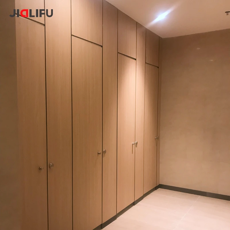 Modern Compact Laminate Honeycomb Panel Toilet Cubicle