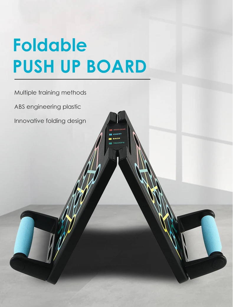 Multifunctional Training Push up Rack Board - Smart Counting