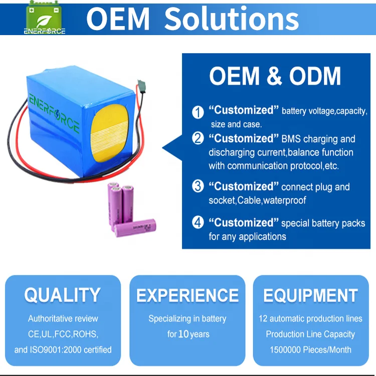 Enerforce 12V Lithium Battery - Power for Ebikes & Scooters