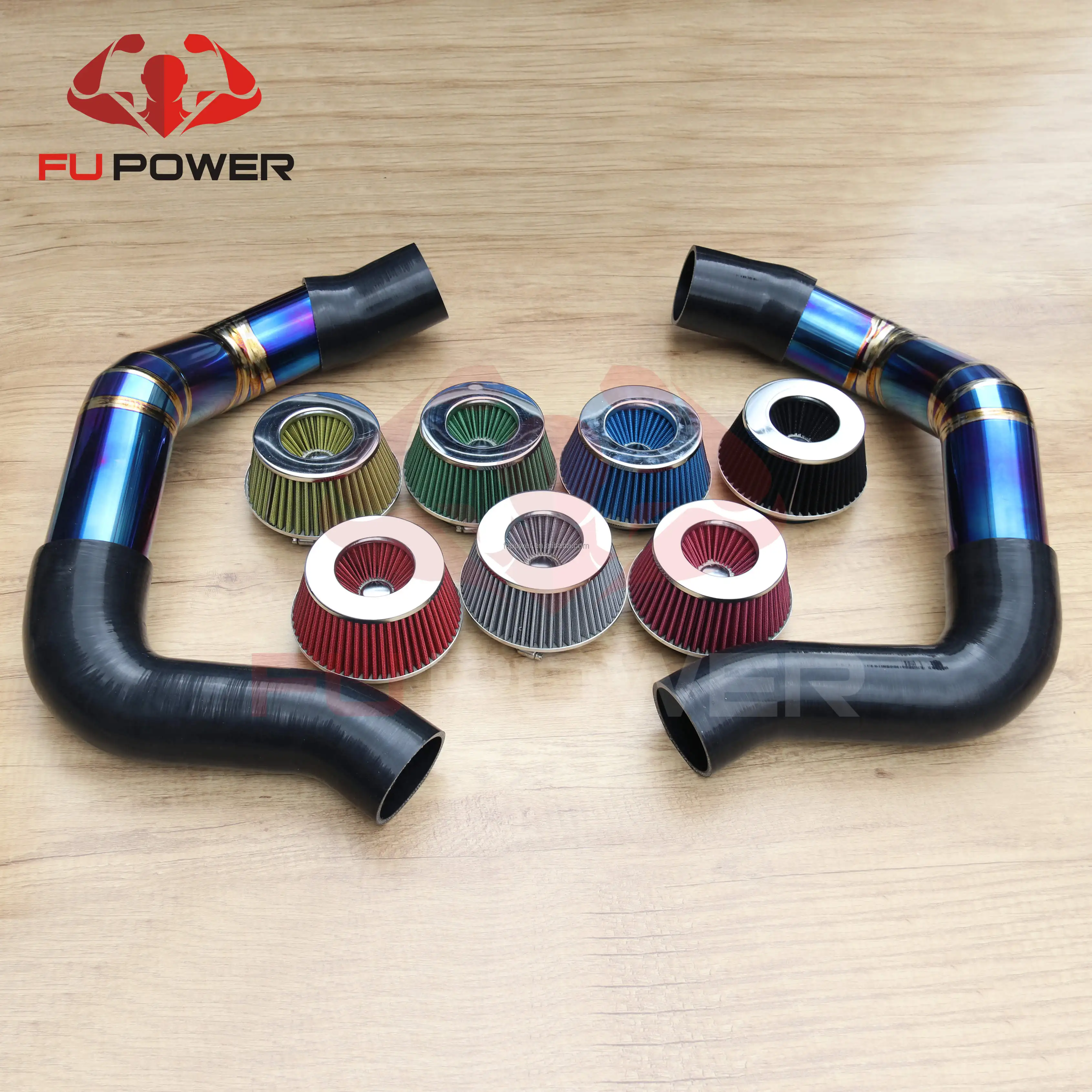 FOR BMW F90 M5 F9X M8 ( S63R 2018+ ) TITANIUM FRONT MOUNT INTAKE KIT ...