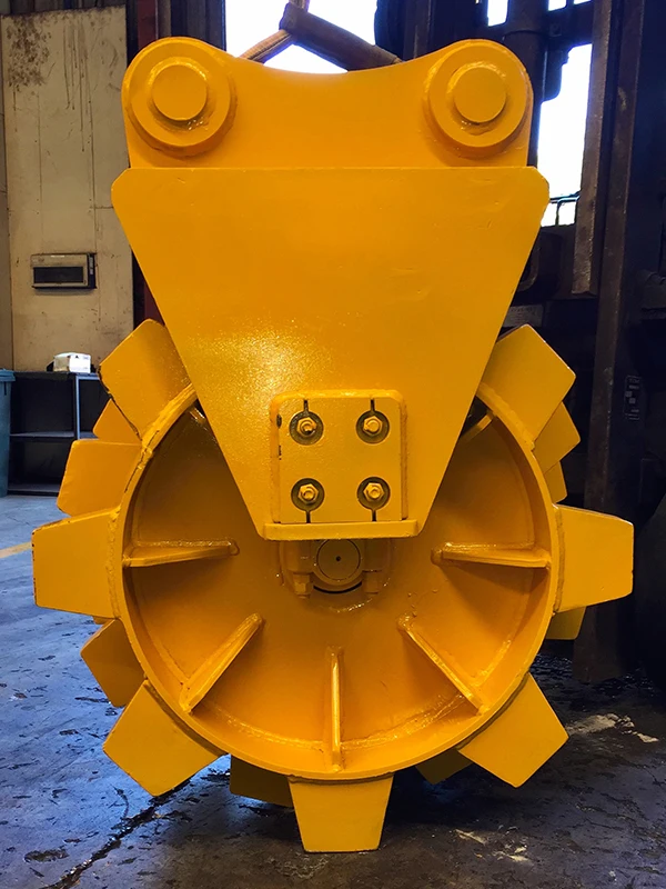Monde Excavator Attachment Drum Compaction Wheel - Buy Drum Compaction ...