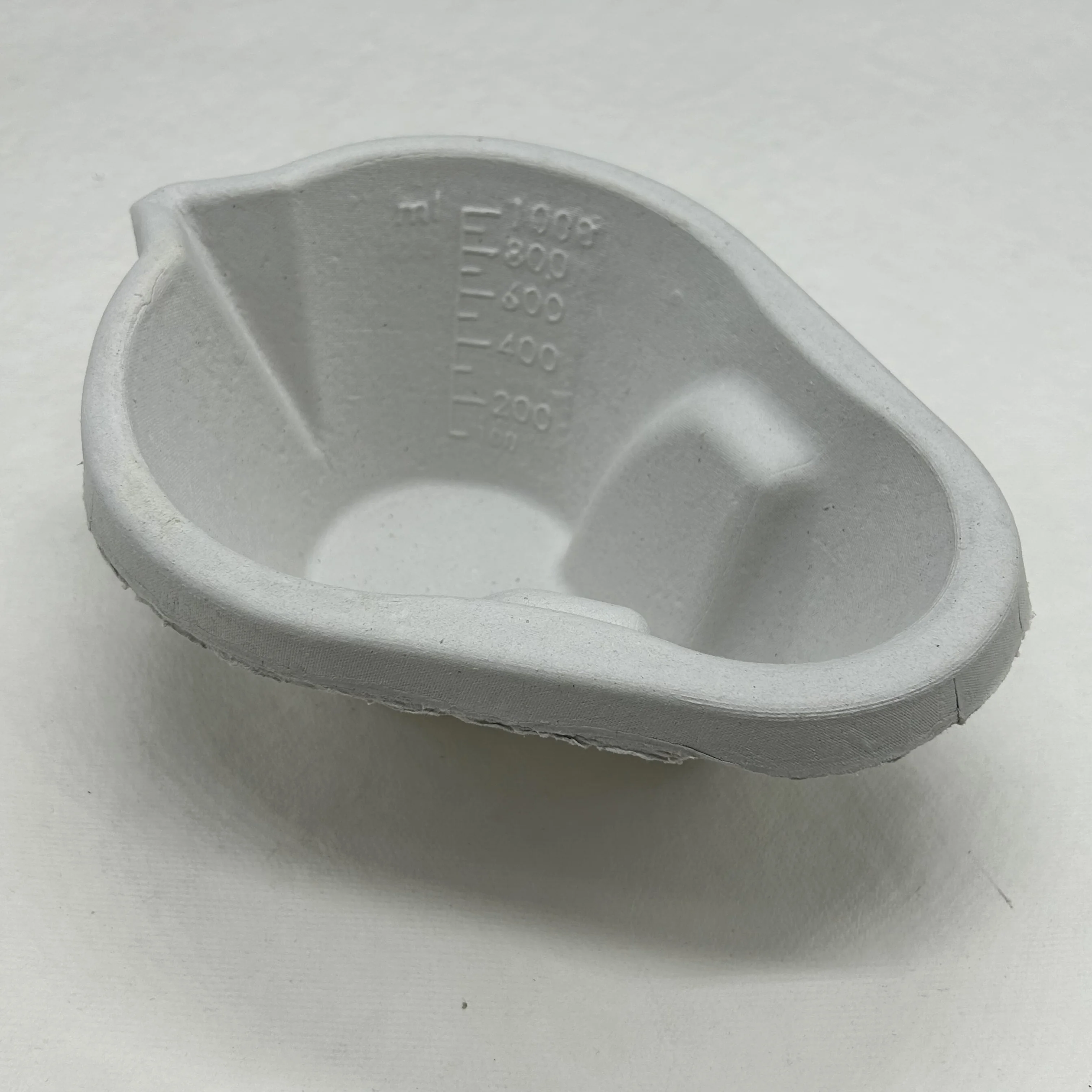Disposable Tray Recycle Paper Molded Pulp Cup Tray Measuring Jug Molded ...