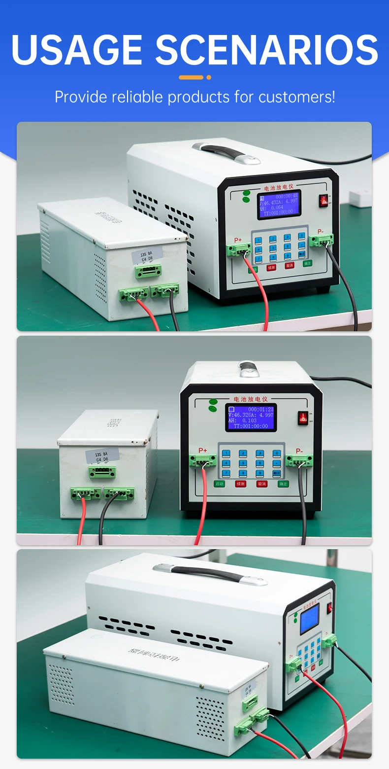 100V 20A Discharge Testing Machine Lithium Battery Capacity Analyzer ...
