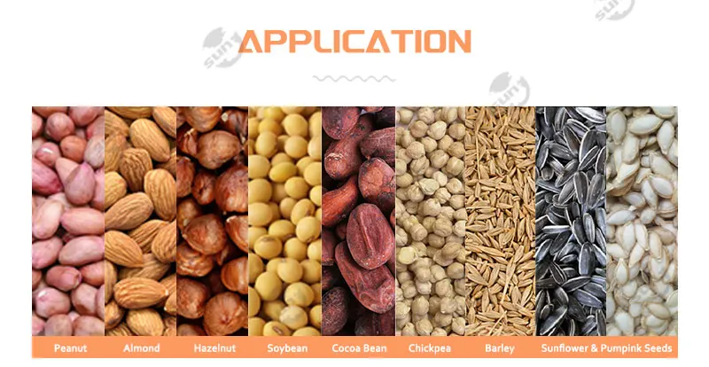 Industrial Continuous Automatic Roaster for Nuts & Seeds