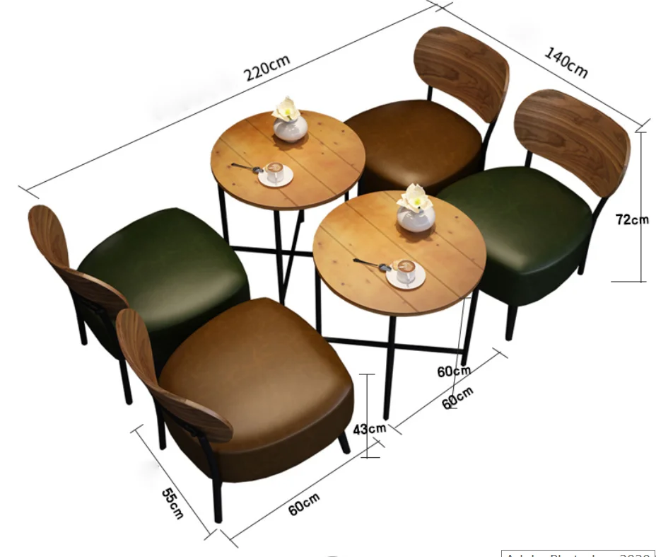 High Cost-effective Good Quality Tables And Chairs Set For Cafes And ...