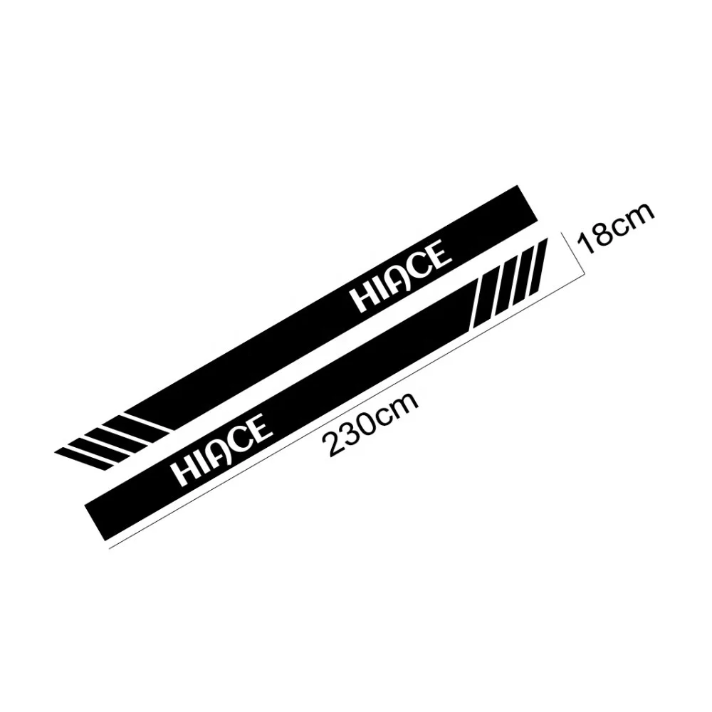 use for hiace 2005-2018 grandia commuter quantum hiace200 Body color ...