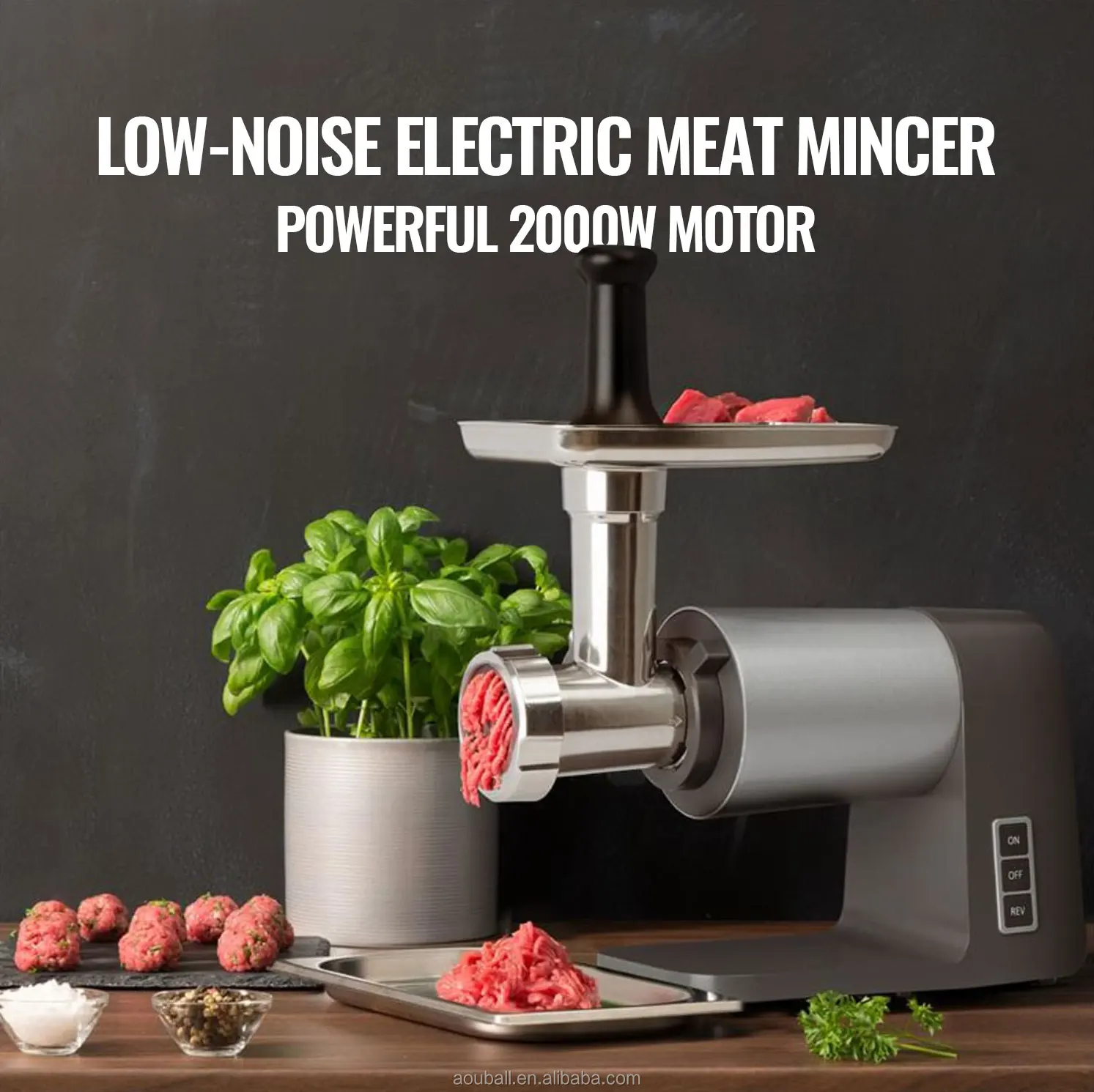 2022 High Quality Electric Silent Meat Grinder Sausage Used With Tomato ...
