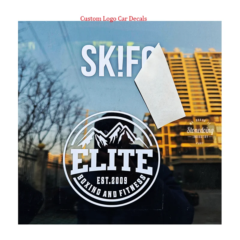 UV Resistant Weatherproof Custom Logo Transfer Vinyl Stickers