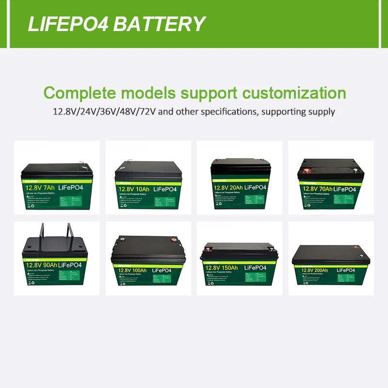 12v 24v 36v 48v LIFEPO4 Batteries - Reliable Energy Storage