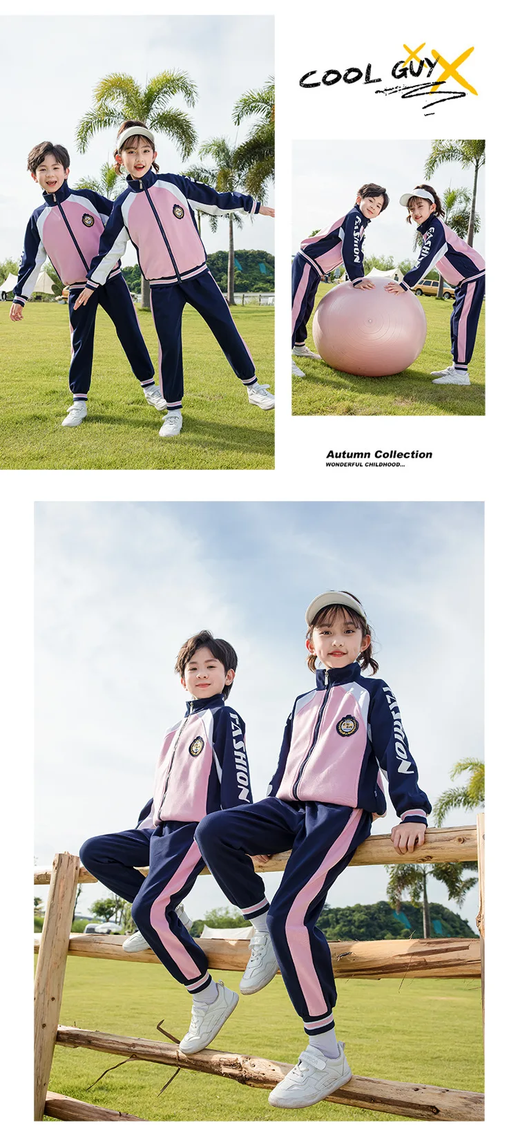 Custom Modern Beautiful High School Uniform Tracksuit Design In Blue ...