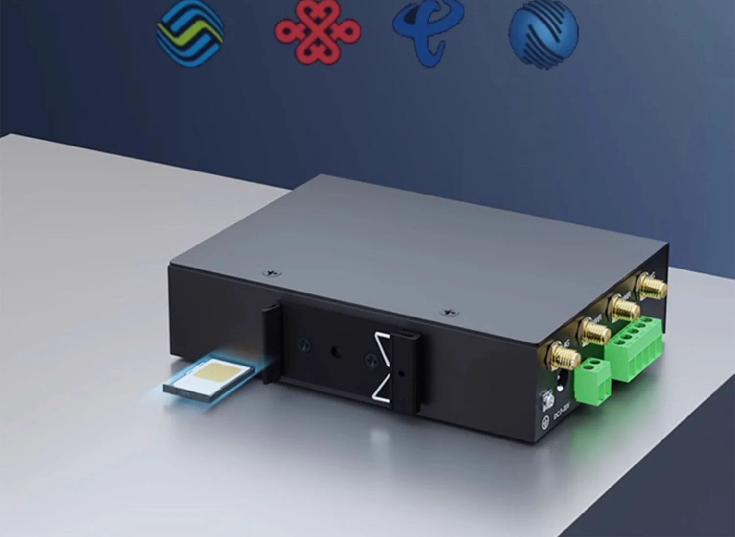 Chipboard HIWOOYA WTU-DR232:4G Wireless Router Gateway,Cellular Plug-in Internet Access, Multi ...