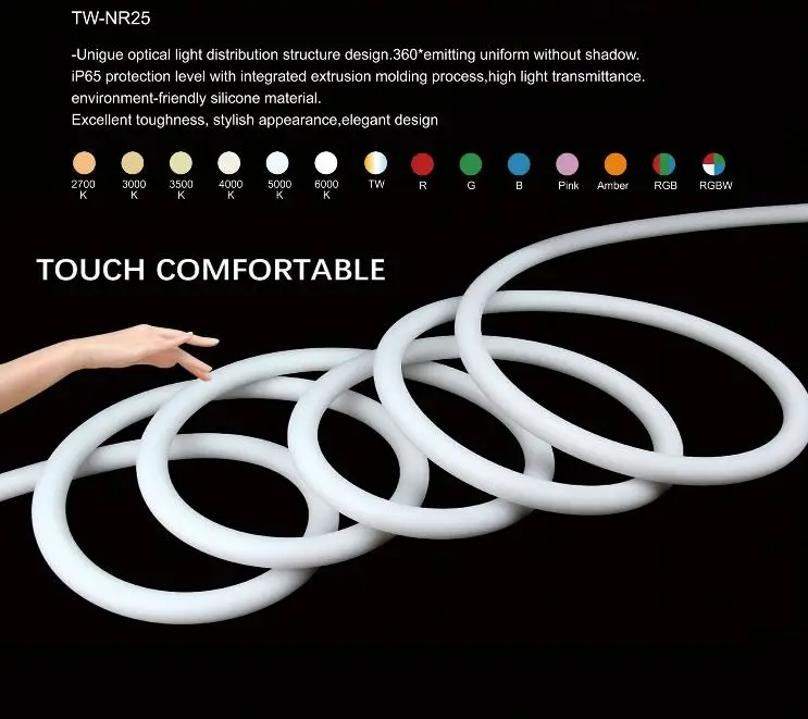 360 Degree LED Strip Light Tube - Flexible & Waterproof