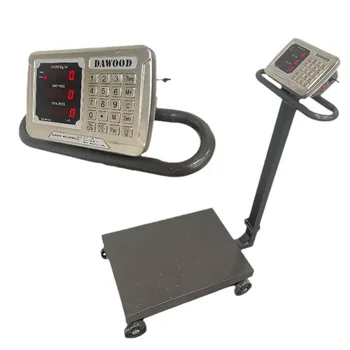 Good Quality 600kg Weighing Wheel Scales Big Electronic Digital Scale Tcs Price Platform Scale ...