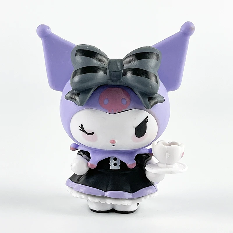 Bj Kawaii Kuromi Action Figure Blind Box Sanrio Family Character ...