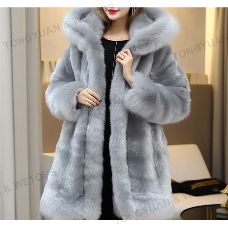 Clothing Factories in China Women'S High Imitation Mink Winter Coat ...