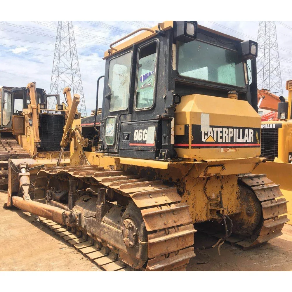 Used Japan Origin Bulldozer Cat D6g D6 Good Condition Second Hand Caterpillar Crawler Tractor ...