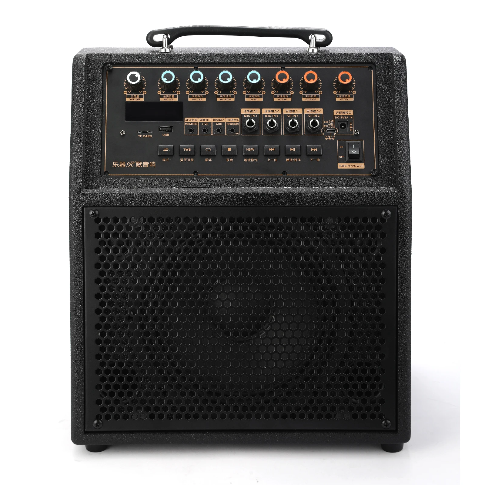 Small Gig Speaker With Wireless Microphone And Remote Control Set - Buy ...