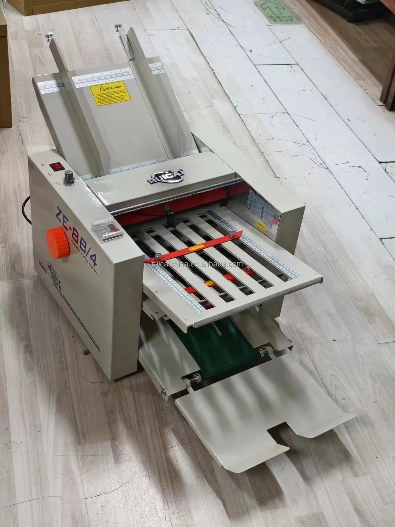 4 Fold Plate Automatic Letter Brochure Envelope Card Paper Folding ...