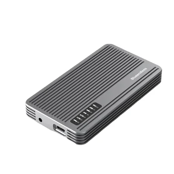 2 Bay Raid Nvme Enclosure For External M2 Solid State Drive Usb3.2 ...