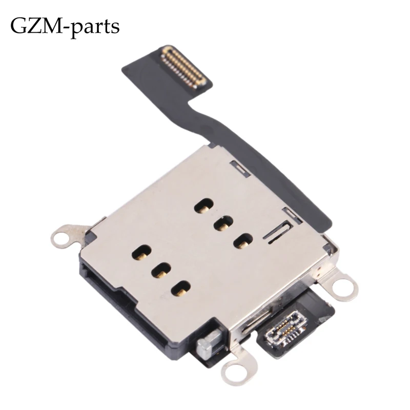 For iPhone 13 Dual Sim Card Reader Holder Tray Sim Card Socket Slot ...