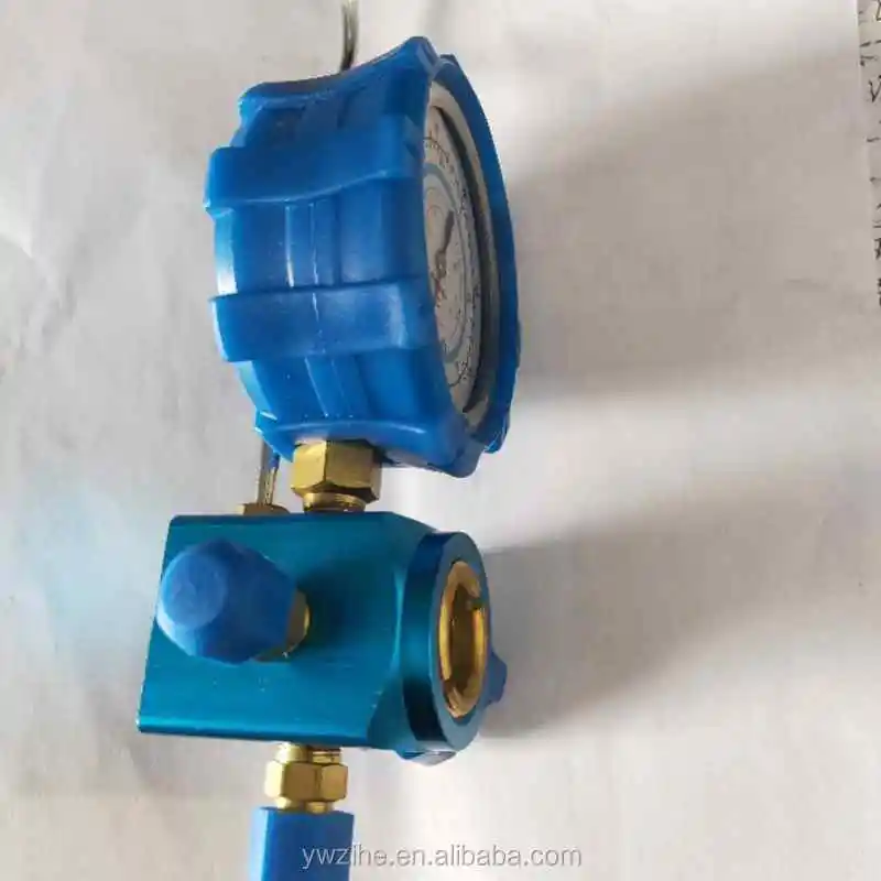 R410a R22 R134a Refrigerant High/low Pressure Gauge 1/4 Auto Car Air ...