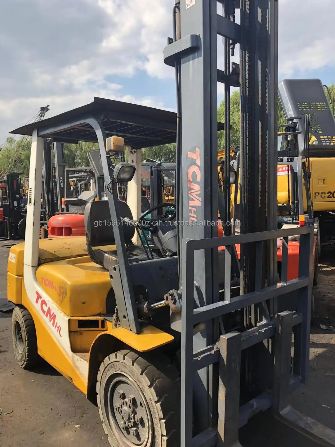 Japan Made TCM 3 Ton Forklift for Sell| Alibaba.com