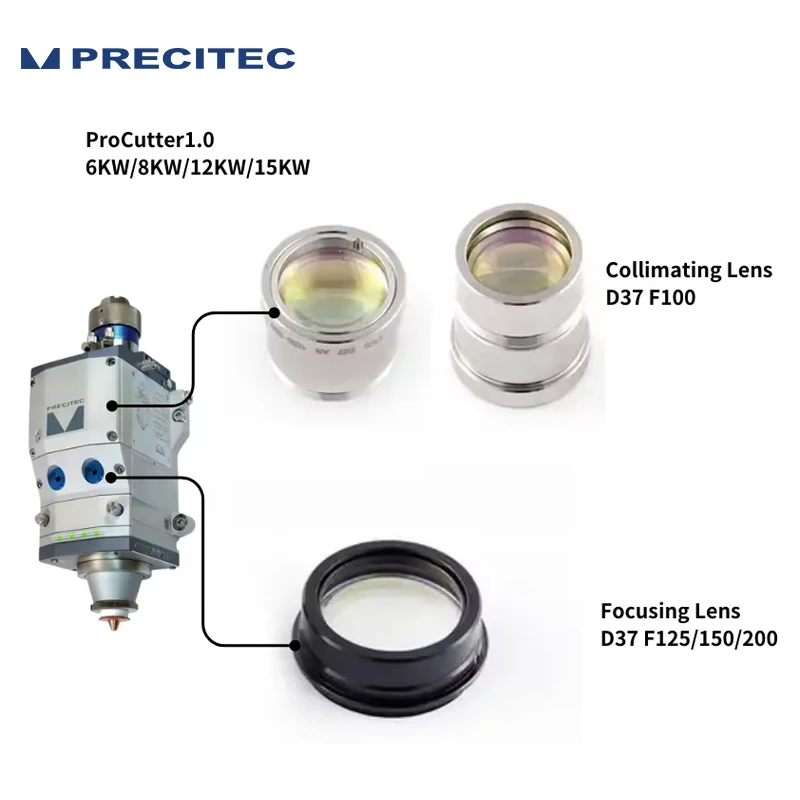 Alibaba.com: Precitec Original Laser Collimating Lens Focusing Lens Assembly for Precitec ...