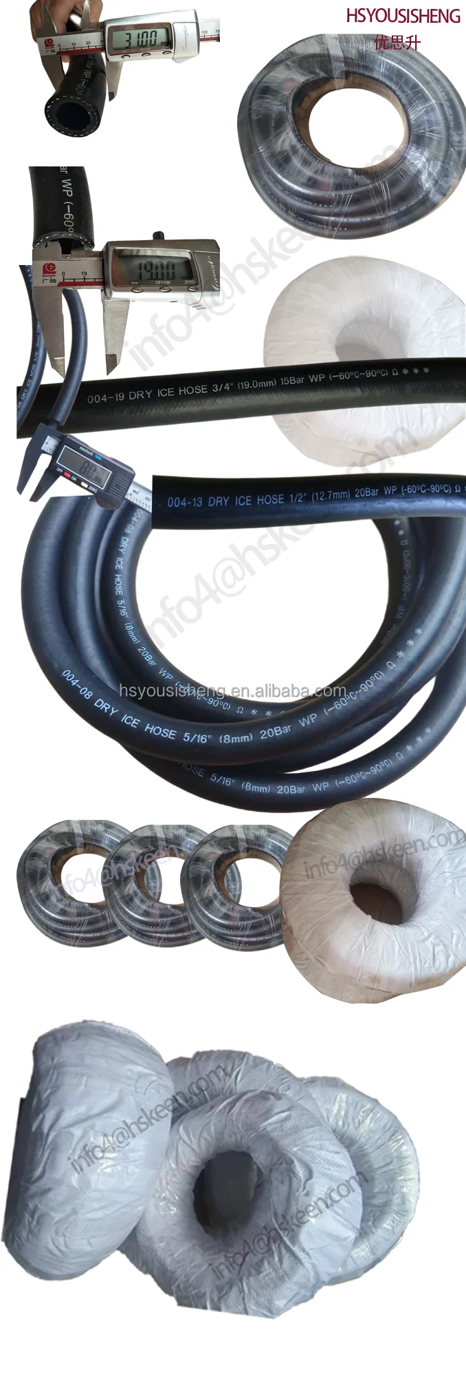 Comparable test High Quality1inch W.P300psi Flexible Bending 180 ...