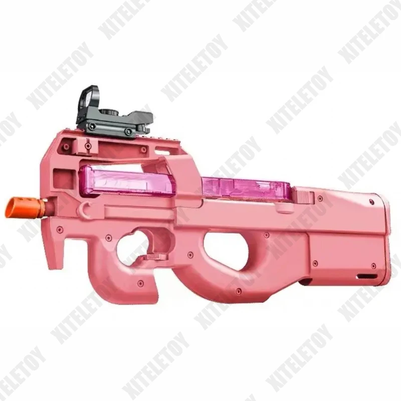 Nylon P90 Assault Rifle Electric Splatter Gel Ball Blaster With Water ...