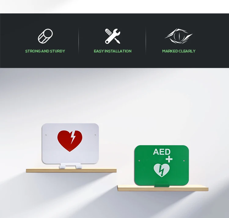 WAP M180B Defib Cabinet - Secure and Accessible AED Mount