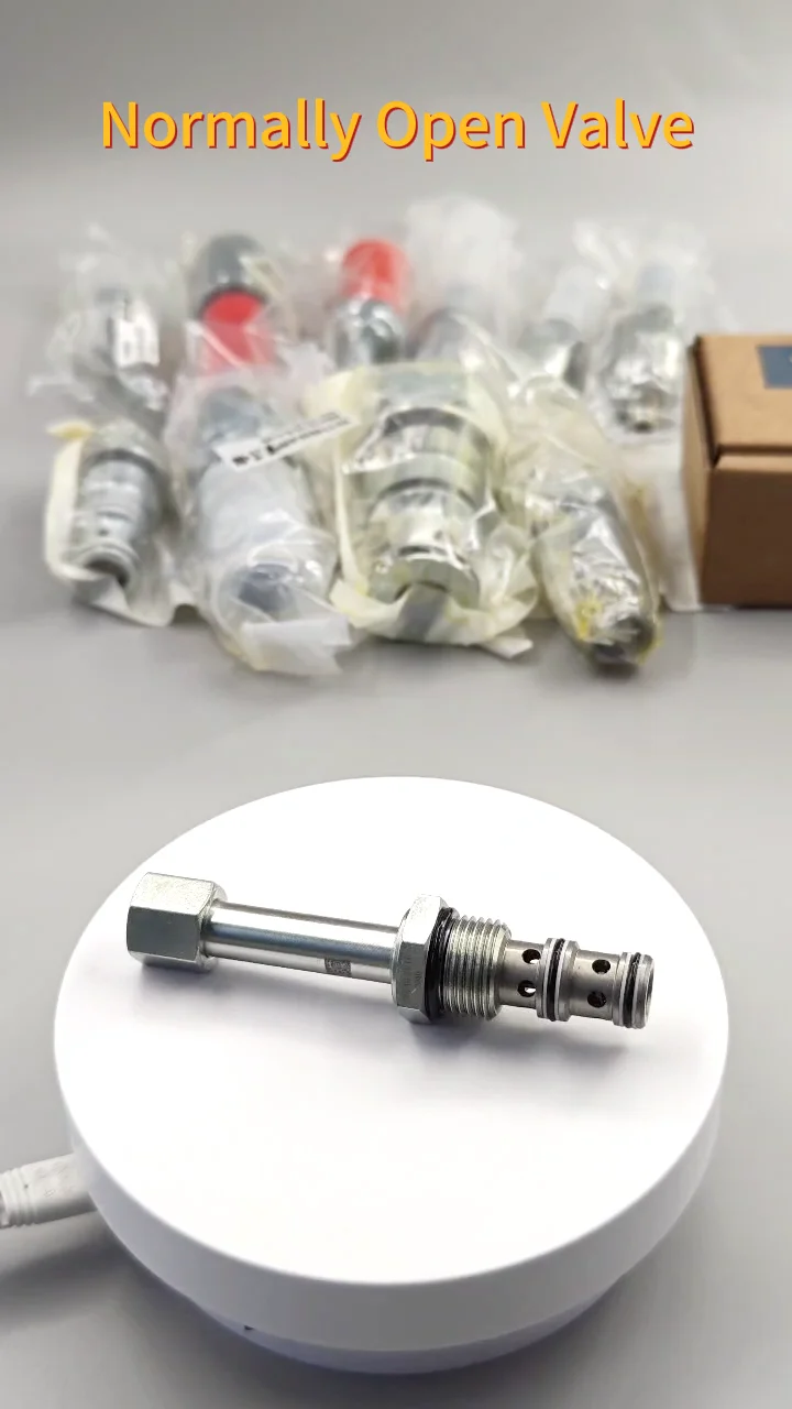Popular Cartridge Solenoid Valve Sv4-10 Eaton High Quality Normally Open Hydraulic Solenoid ...