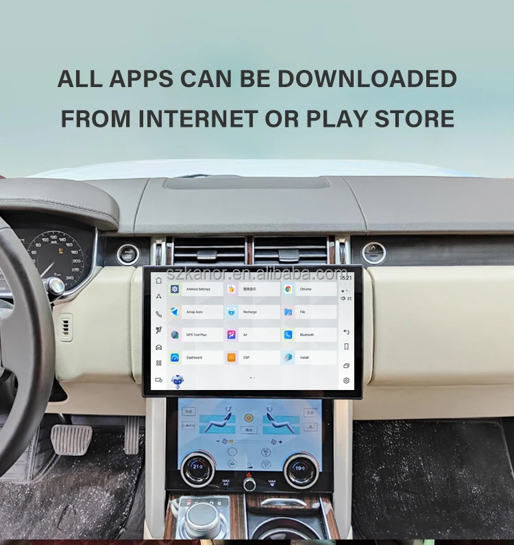 2024 Curved Touch Screen 13.3 Inch for Range Rover Evoque