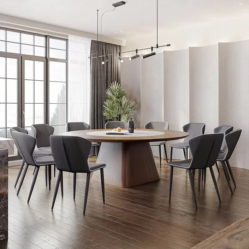 Dining Table for 12 - Solid Wood Walnut, Extendable