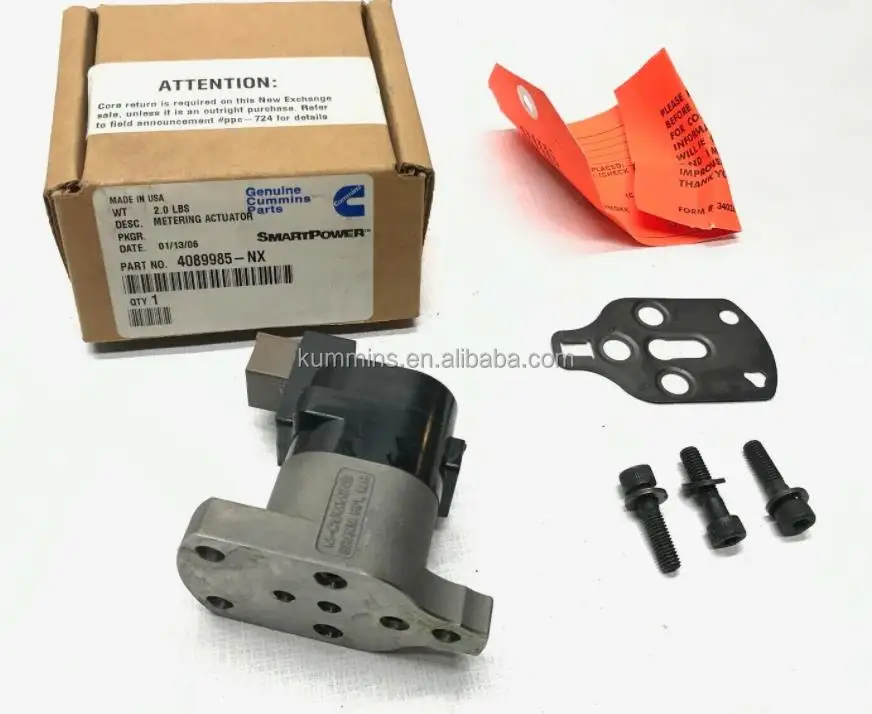 Qsx15 Isx15 X15 Electronic Fuel Metering Control Actuator 4089985 - Buy ...