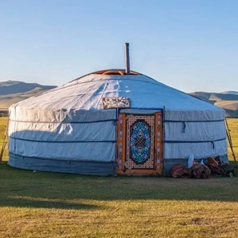 Qx Hot Sale Luxury Steel Waterproof Dome Yurt Tent House - Buy Yurt ...