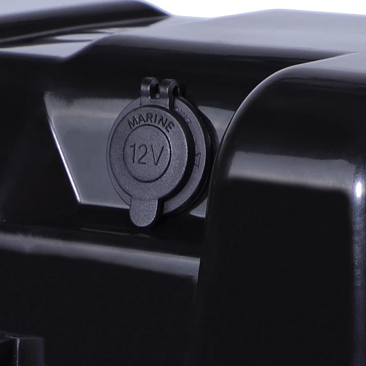 Outdoor Plastic Waterproof 12V Battery Box Camping Adventure Battery ...