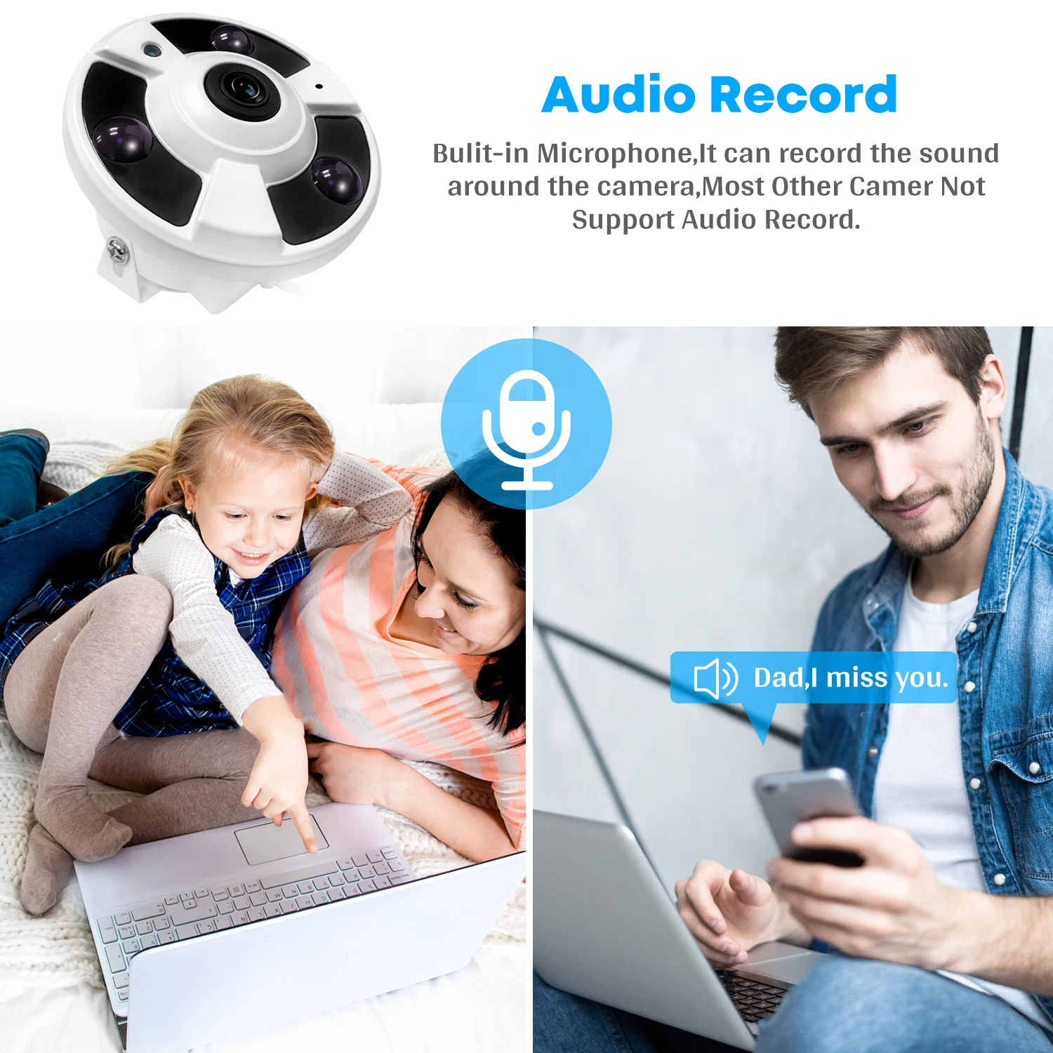 Eyessys Ultra 4k 8mp Hd Poe Fisheye Ip Camera Panoramic 360 Degree Wide ...