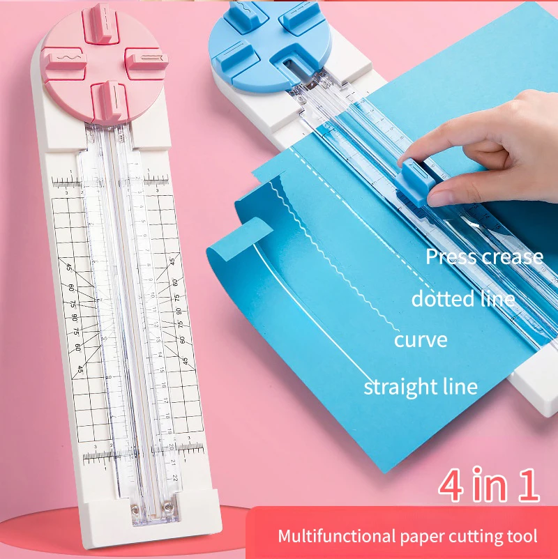 4-in-1 Paper Cutter - Perfect for Artworks & Handicrafts