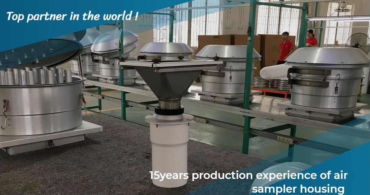 Dust Sampler TSP Filter Holder & Blowing Motor Housing Set