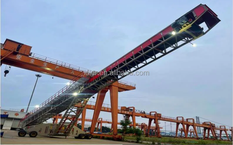 Customized Grab Continuous Ship Loader Crane for Port Industry Using ...