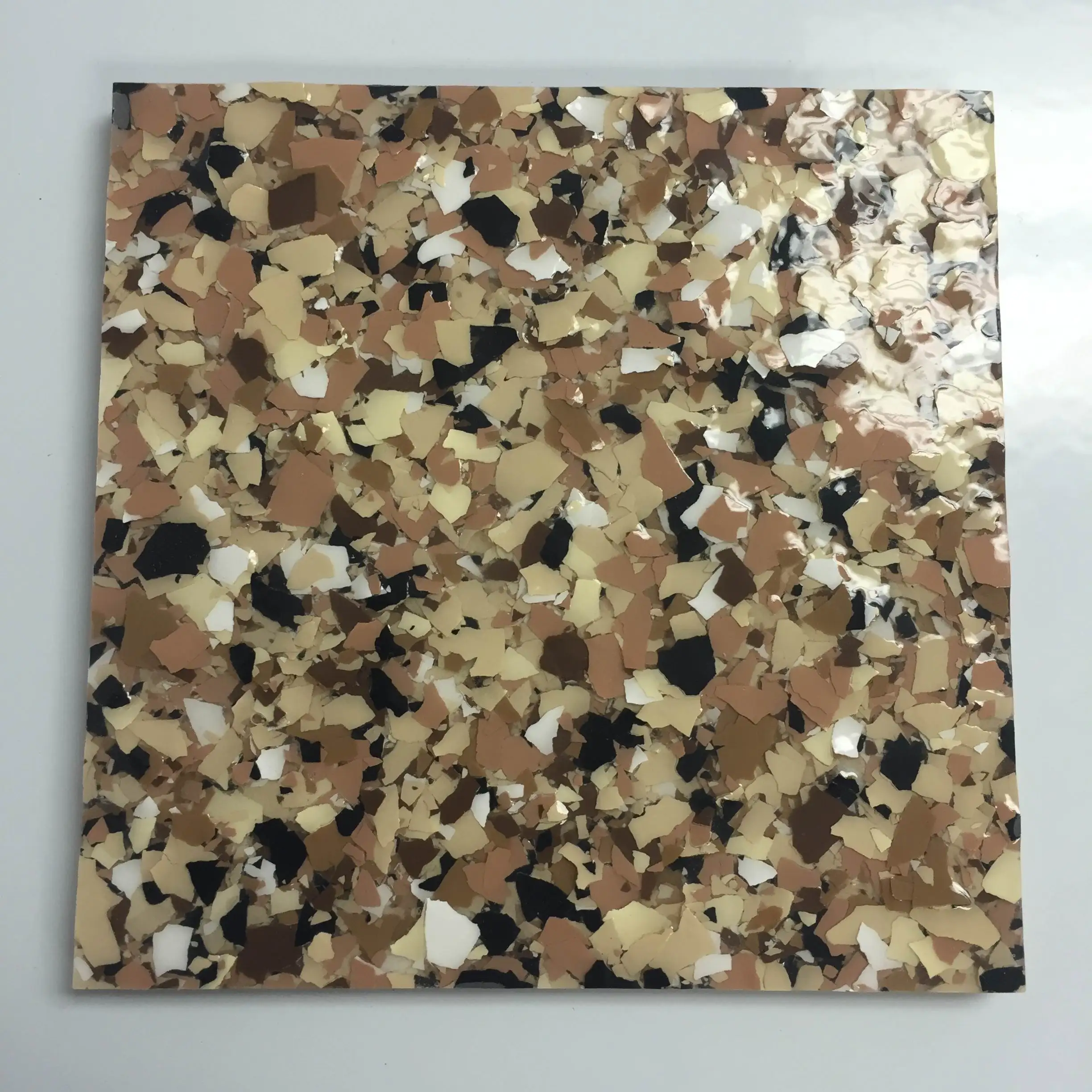 MTBJZJ Epoxy Floor Flakes, Vinyl Paint Chips for Concrete Garage ...