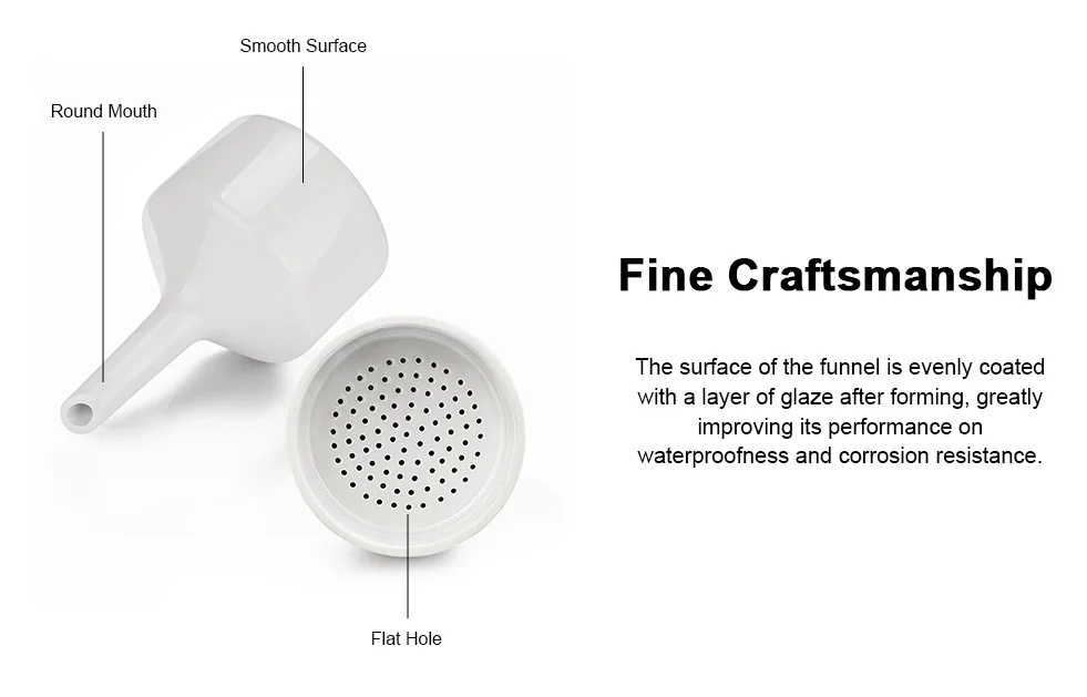 Lab Porcelain Buchner Funnel - Durable & Efficient Filtration