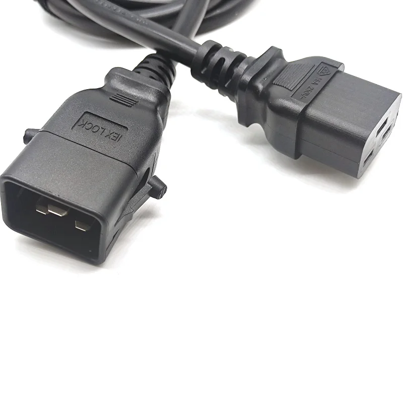 C19 To P Lock C20 Power Cord Cable - Buy P Lock C20 To C19 Power Cord,C20 To C19 Power Cord,Iex ...