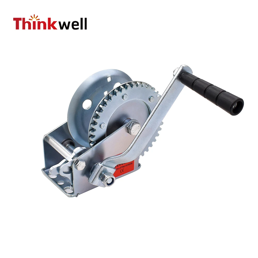600 Lb Hand Winch - Durable Manual Towing Solution