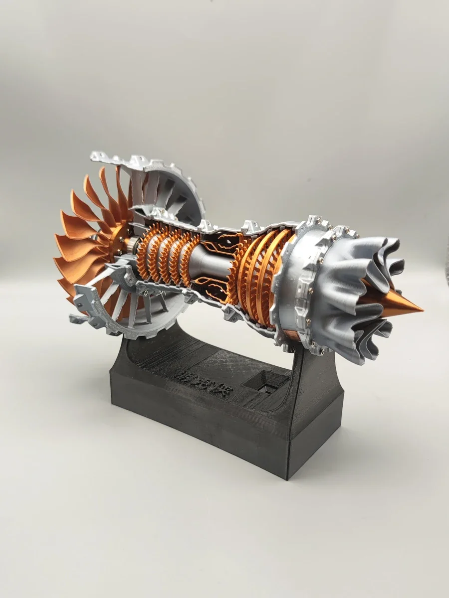 Mini Turbo Fan Engine - DIY Aircraft Model & Science Toy