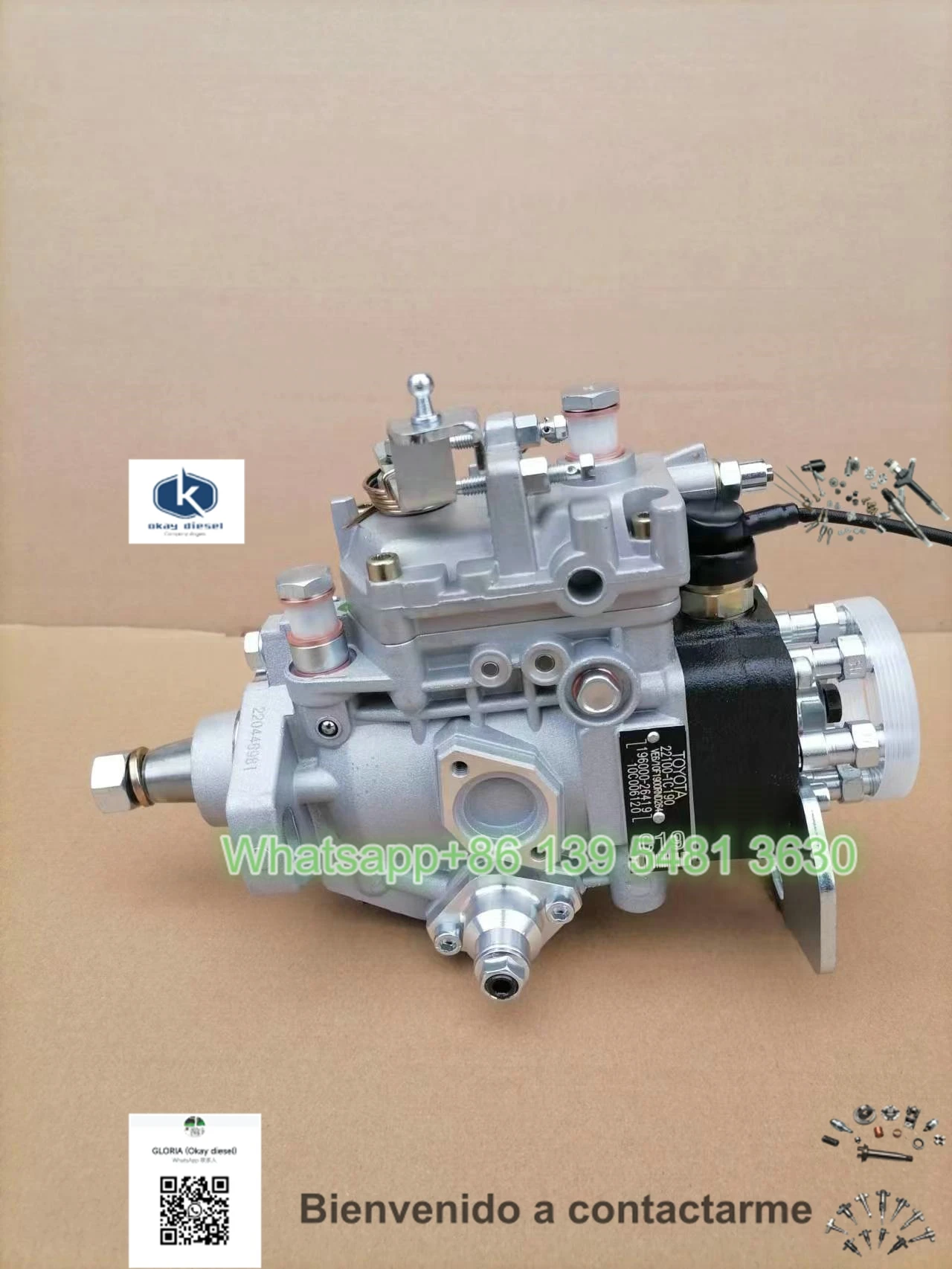 Injection Pump 22100-1c190,22100-1c050 - Buy 22100-1c190 22100-1c050 ...
