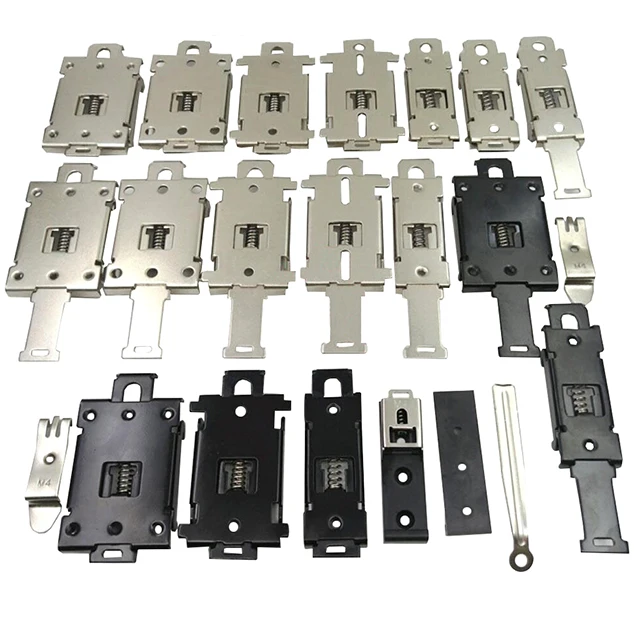 New Product Single Phase SSR 35mm Solid State Relay Metal Din Rail Clip